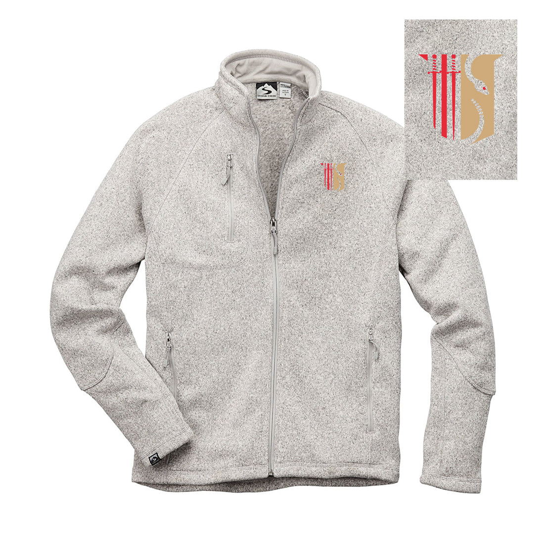 Theta Chi Embroidered Symbol Full Zip – Theta Chi Official Store